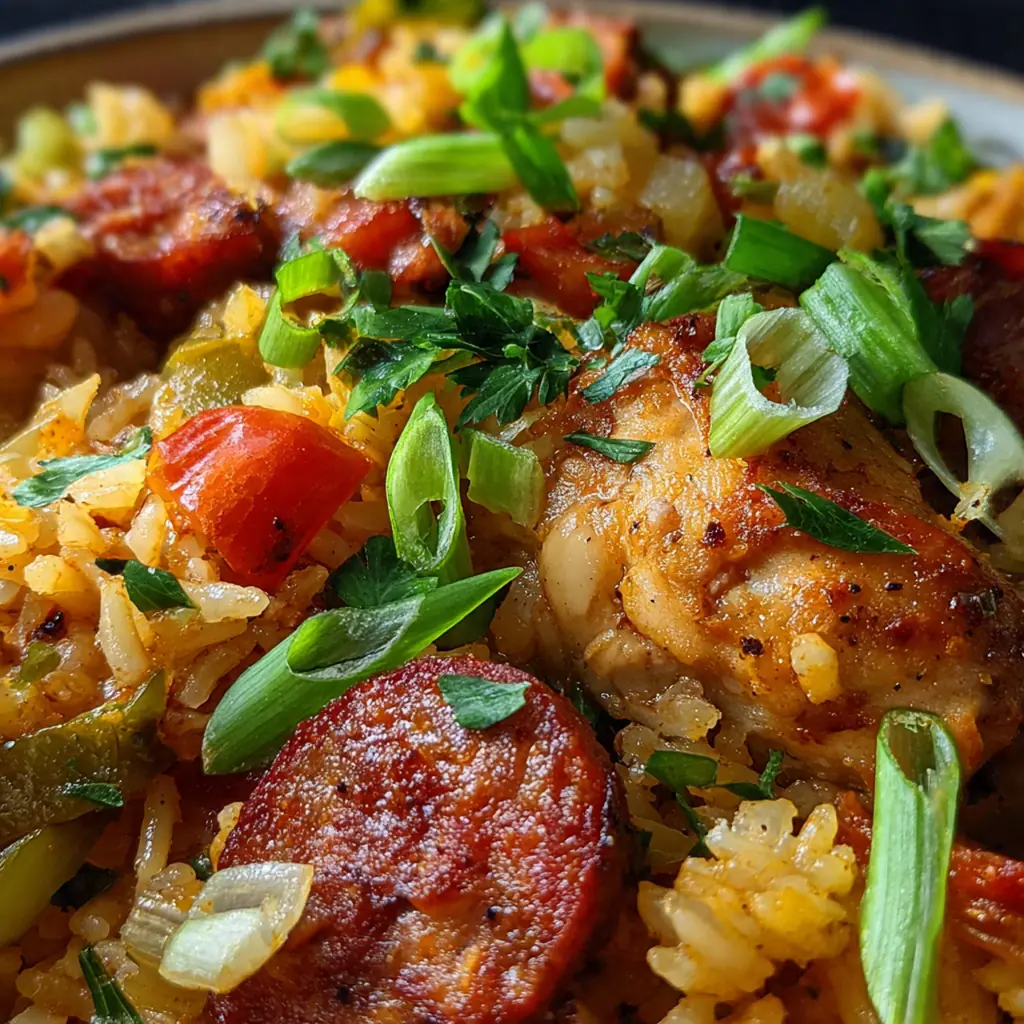 Chicken & Chorizo Jambalaya: One-Pot Louisiana Comfort Food