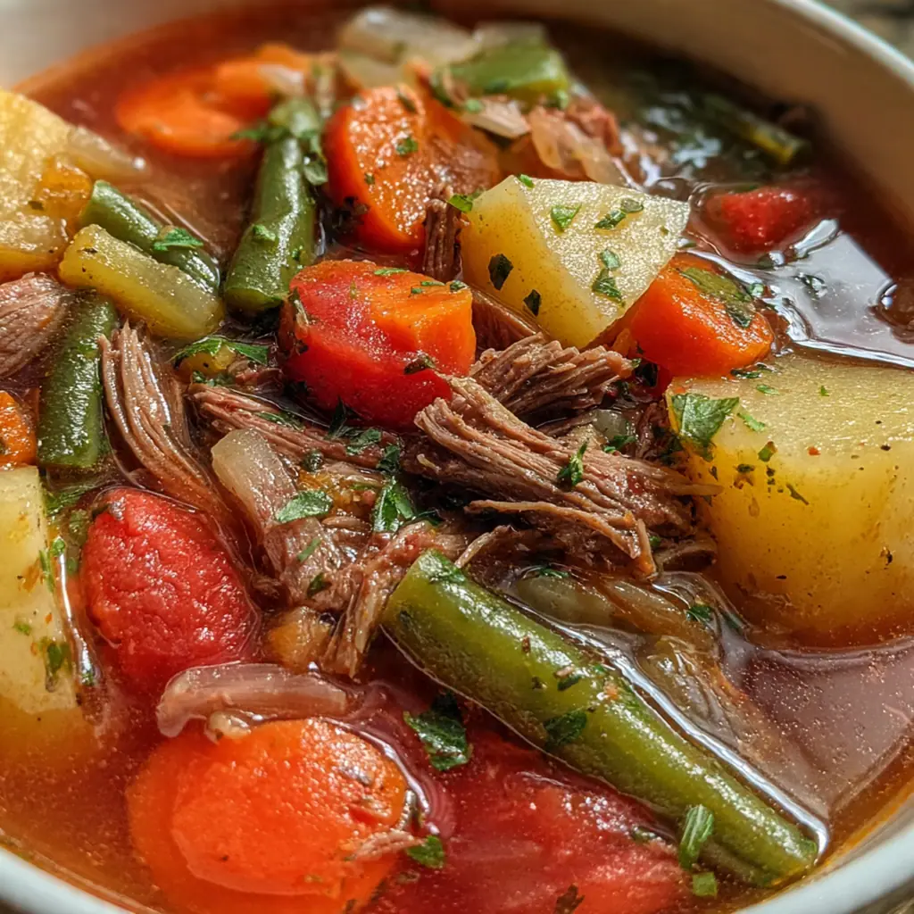 Vegetable Beef Soup Classic: Hearty One-Pot Comfort Meal